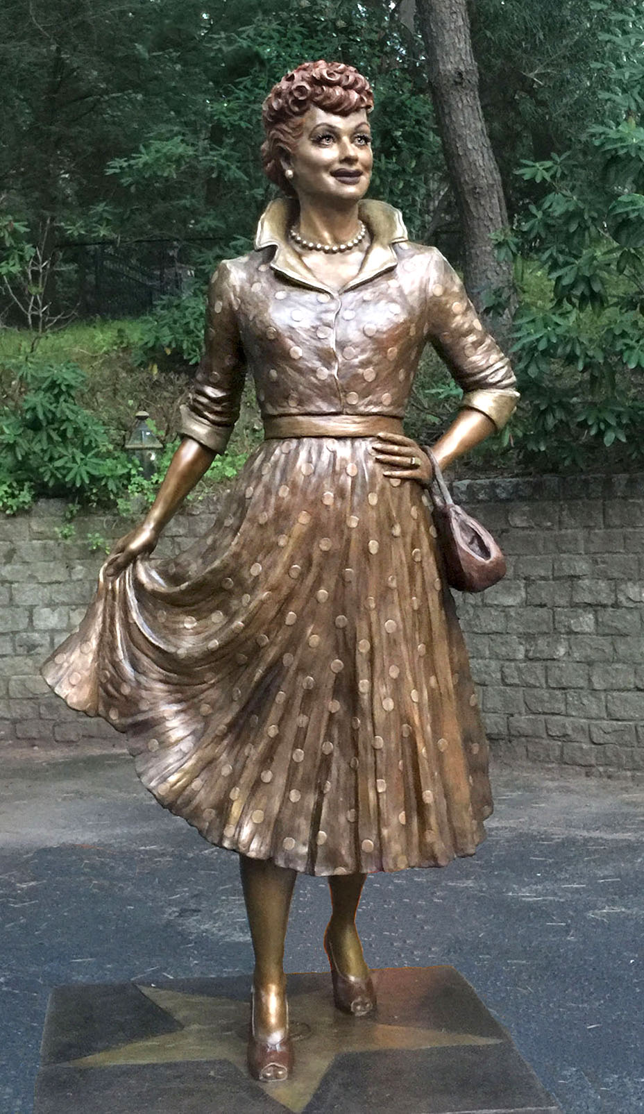 Carolyn Palmer Sculpture of Lucille Ball Replaces "Scary Lucy ...
